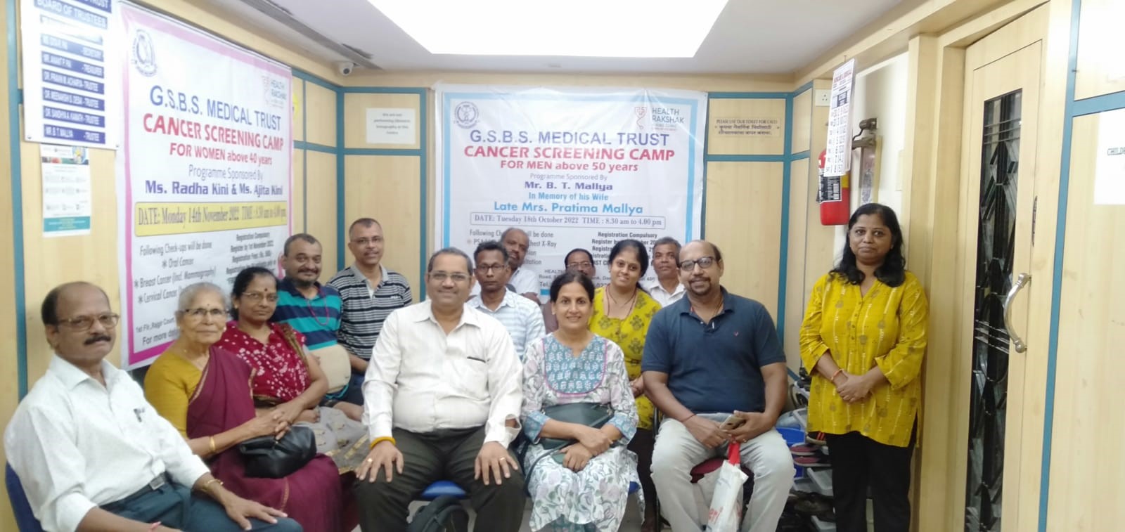 First Cancer Camp for Men successfully conducted on 18th October 2022 ...